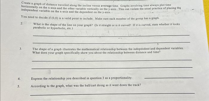 Solved answer all the questions and create the graph using | Chegg.com
