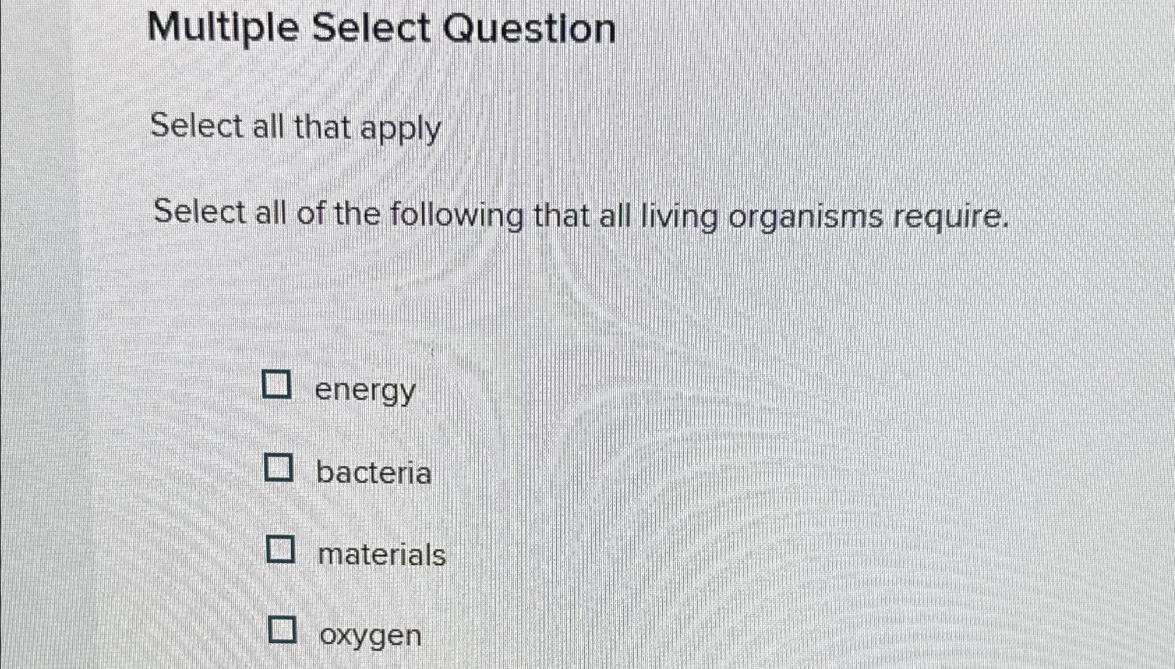 Solved Multiple Select QuestionSelect all that applySelect | Chegg.com
