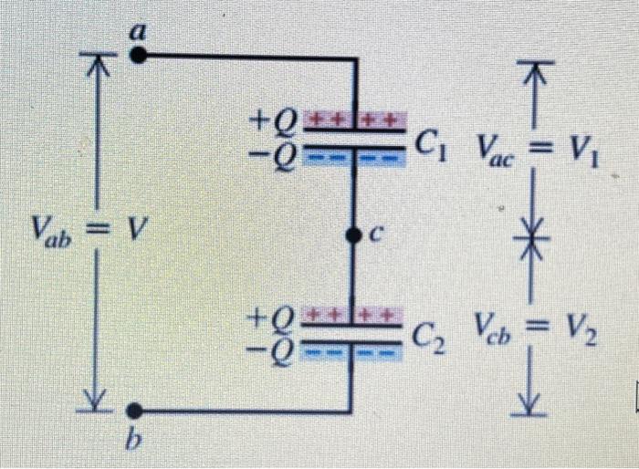 Solved Calculate the charge on capacitor C1. Express your | Chegg.com