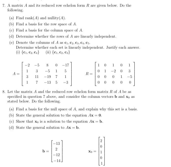 Solved Please assist with both part 7 and part 8. Please | Chegg.com