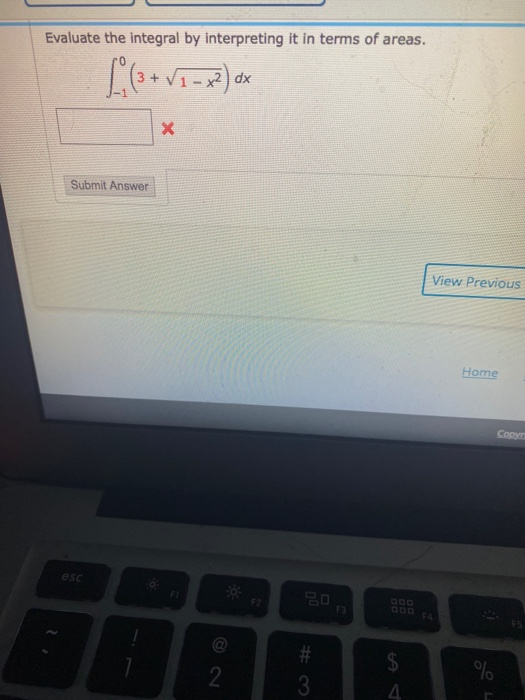 Solved not sure how to explain in terms of area in webassign | Chegg.com