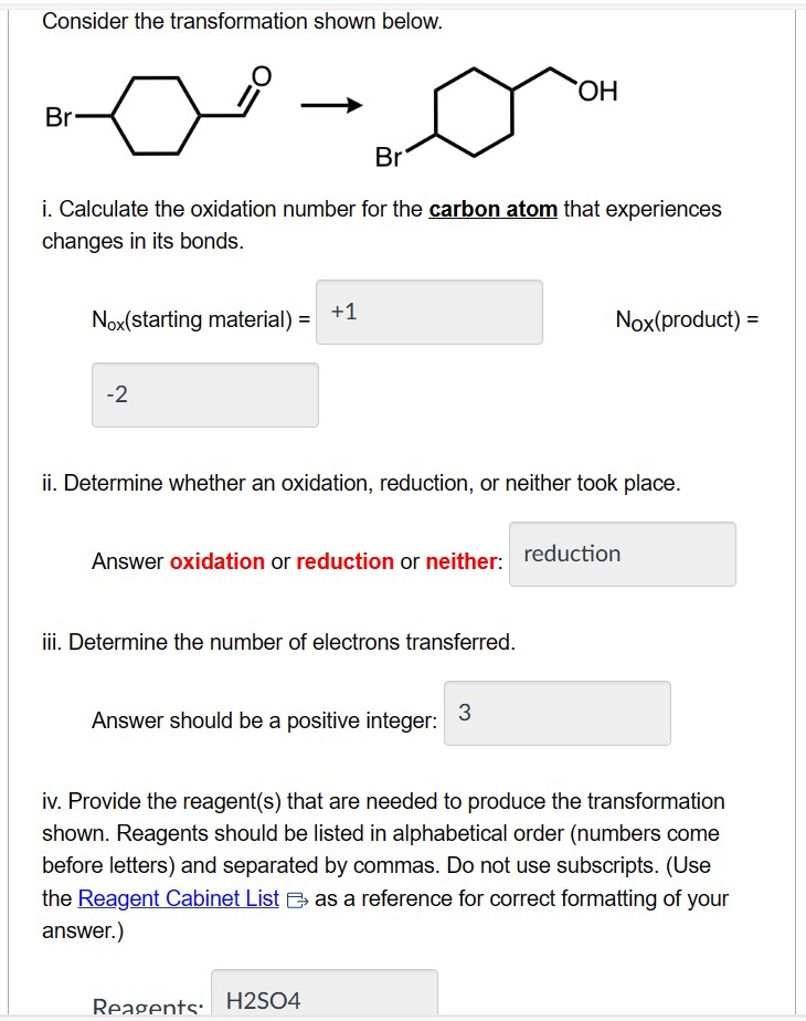 Solved Consider the transformation shown below.i. ﻿Calculate | Chegg.com