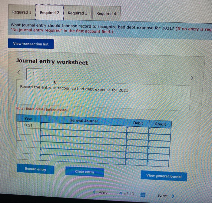 Solved Seved Help Subm Save & Exit Check my work Johnson | Chegg.com
