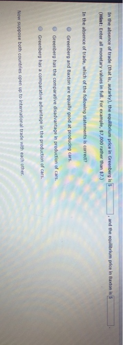 The following graph shows a fictional world economy | Chegg.com