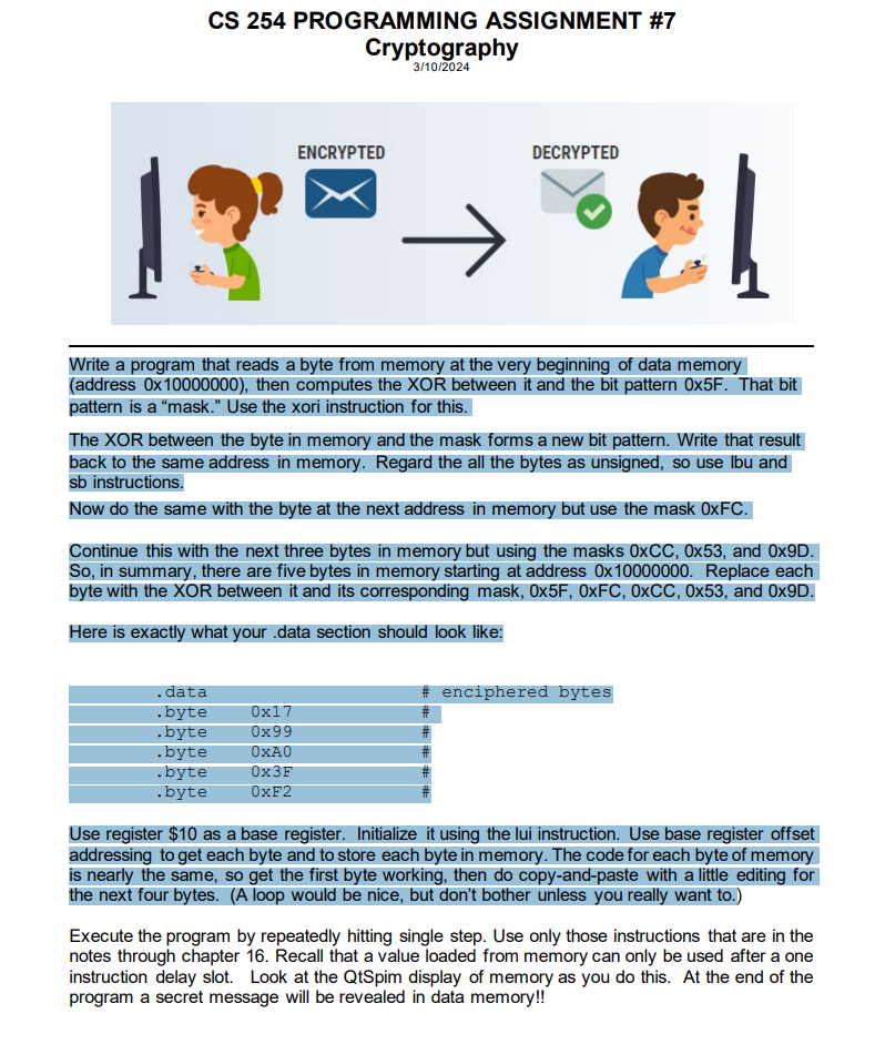 Solved Cs 254 ﻿programming Assignment