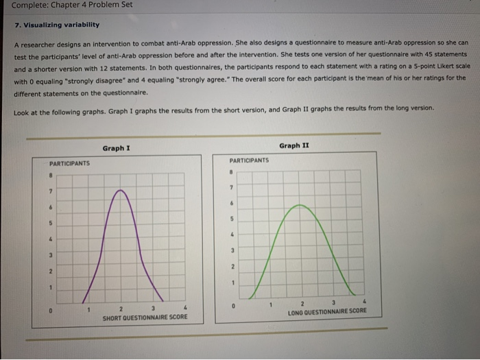 Solved Complete: Chapter 4 Problem Set 7. Visualizing | Chegg.com