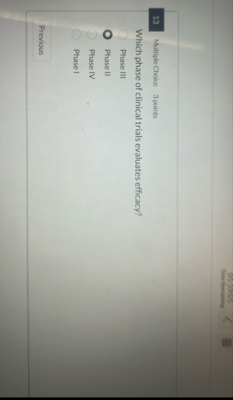 Solved Multiple Choice3 pointsWhich phase of clinical | Chegg.com Solved Multiple Choice3 pointsWhich phase of clinical | Chegg.com