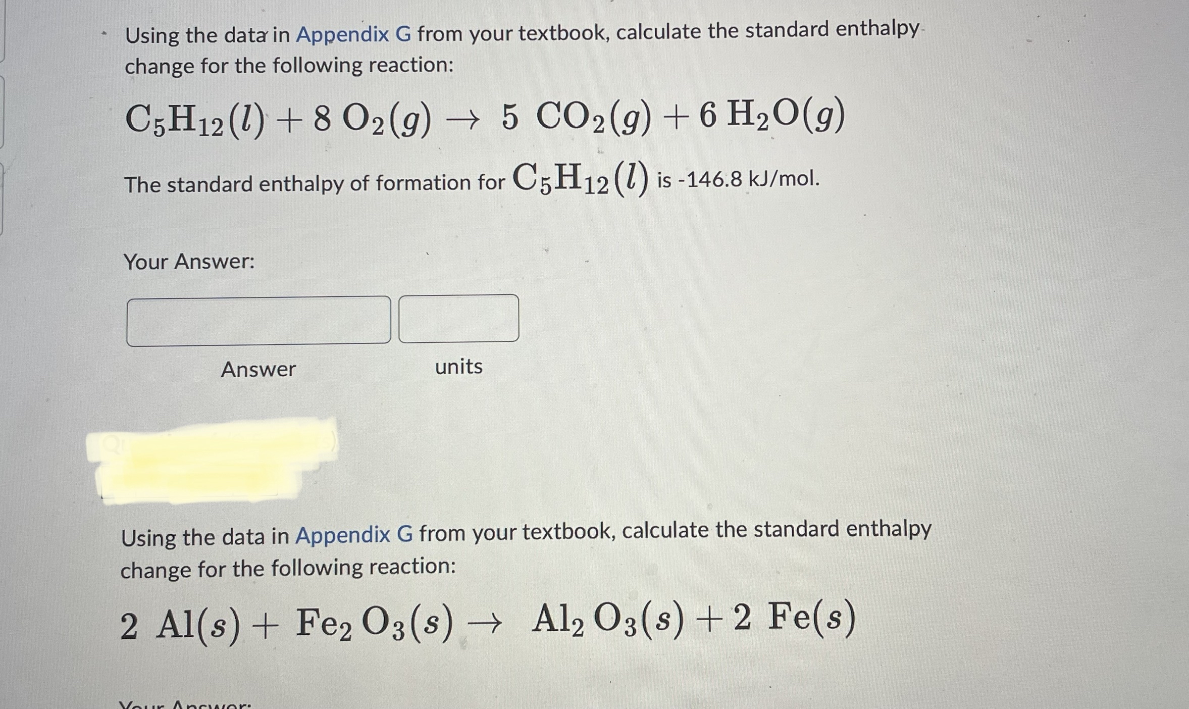 Solved Using the data in Appendix G from your textbook, | Chegg.com