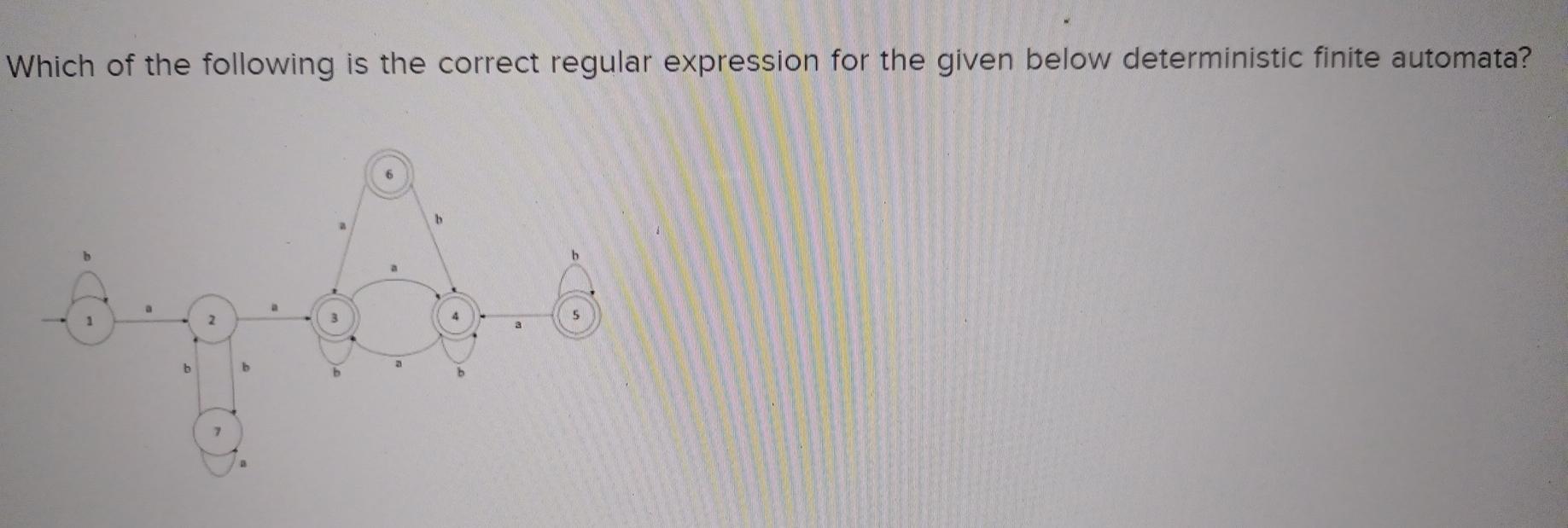 Solved Which of the following is the correct regular | Chegg.com