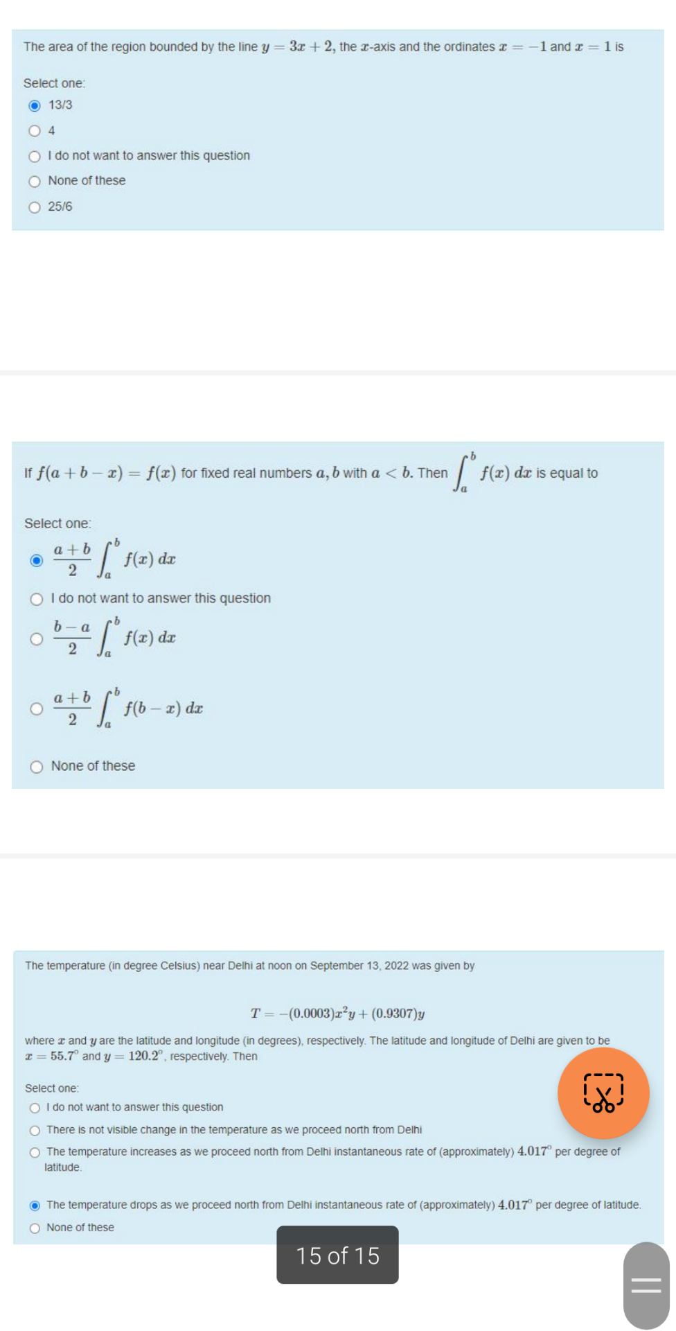 Solved If dxdf(x)=4x3−x43 such that f(2)=0. Then f(x) is | Chegg.com