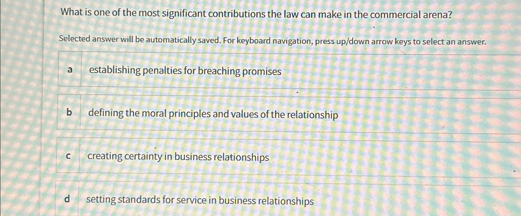 Solved What is one of the most significant contributions the | Chegg.com