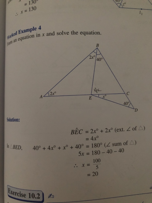 Solved Зre (h) 3r 1009 29 420 farm an equation in x and | Chegg.com