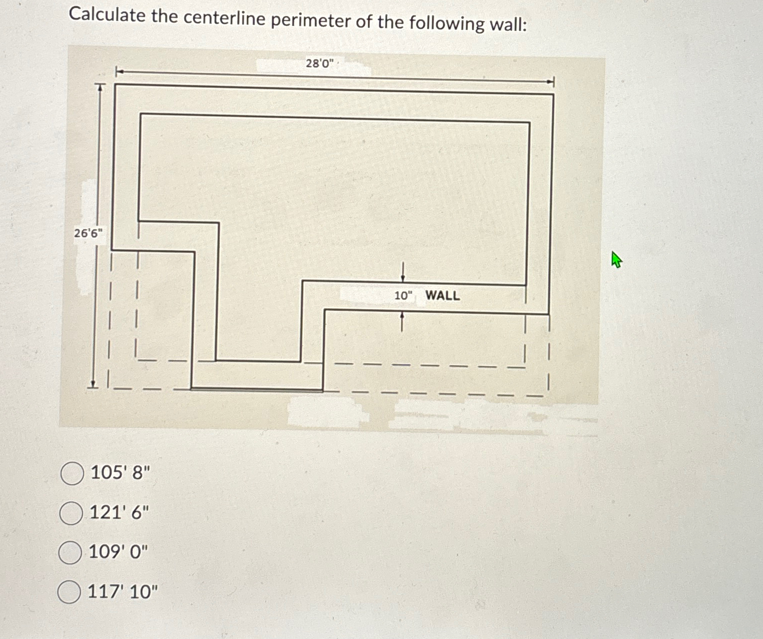 Calculate the centerline perimeter of the following | Chegg.com
