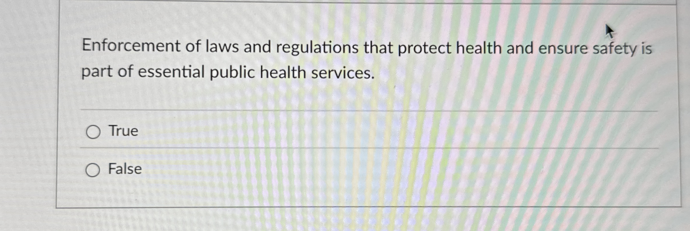 Solved Enforcement of laws and regulations that protect | Chegg.com