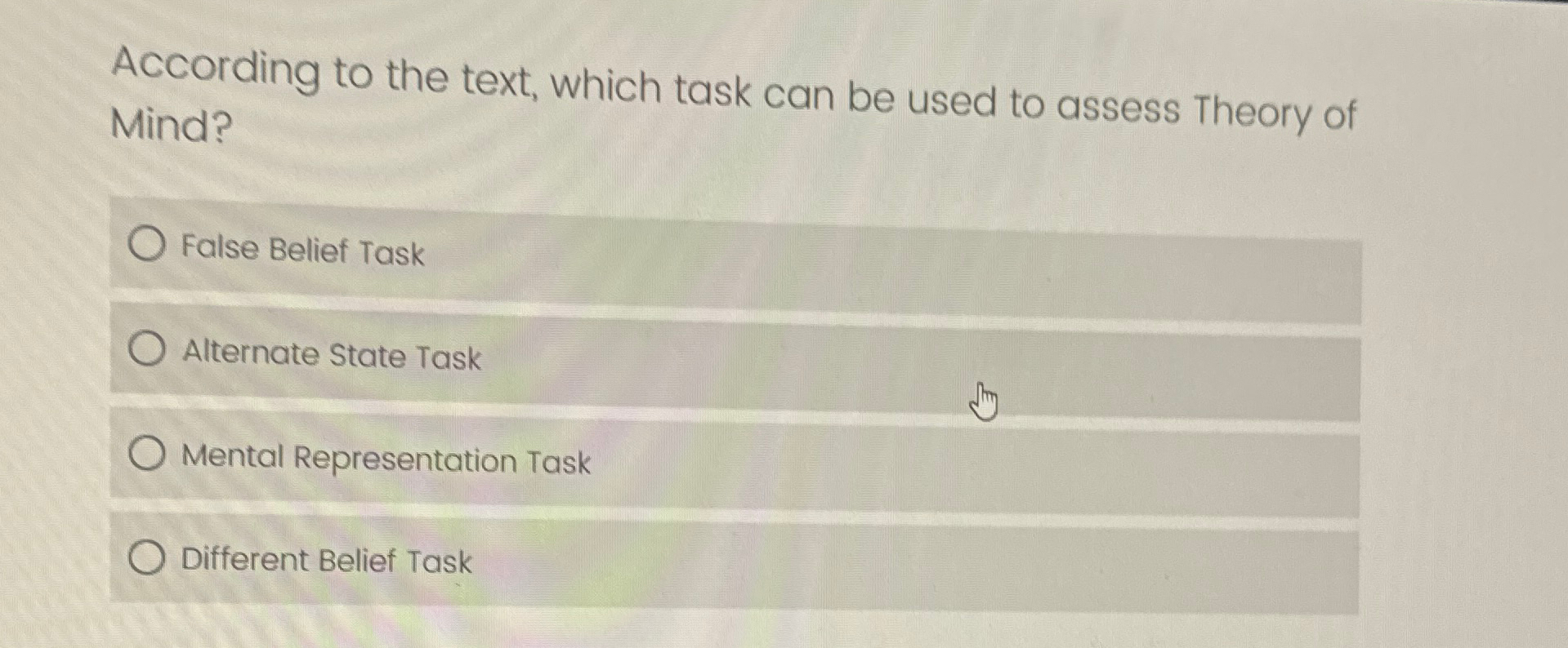 Solved According to the text, which task can be used to | Chegg.com