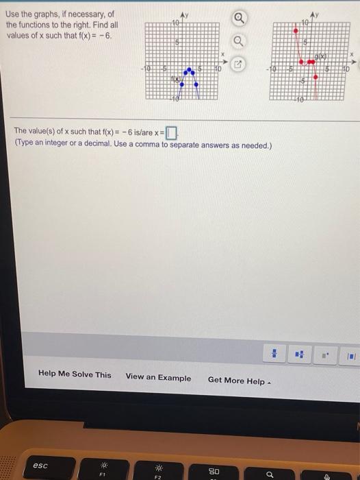 Solved a Use the graphs, if necessary, of the functions to | Chegg.com