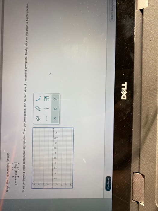 Solved Graph the trigonometric function. Start by drawing | Chegg.com