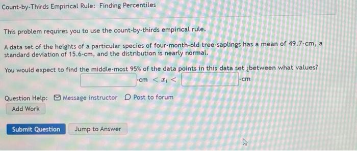 Solved This problem requires you to use the count-by-thirds | Chegg.com