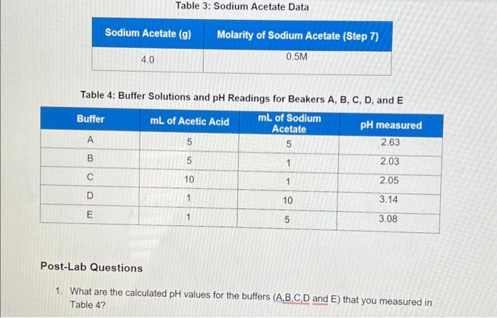 Solved please help me asap with the questions!!Table 3: | Chegg.com