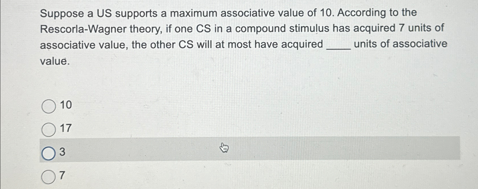 Solved Suppose a US supports a maximum associative value of | Chegg.com