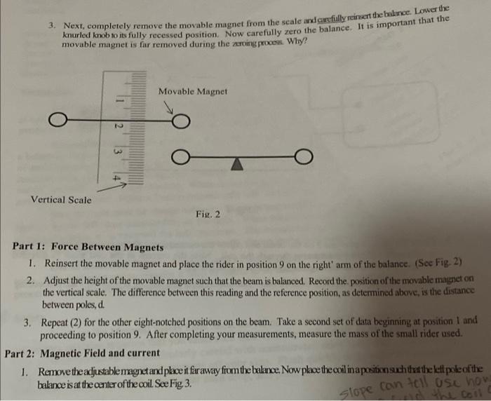 Solved Magnetic Fields Assignment 1. Plot F vs. d (distance | Chegg.com