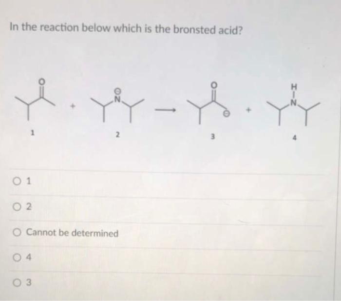 Solved In the reaction below are the products or reactants | Chegg.com