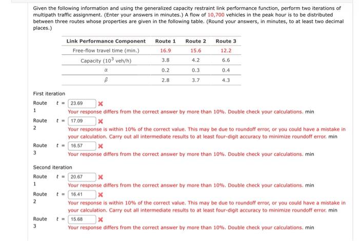 Solved Given the following information and using the | Chegg.com