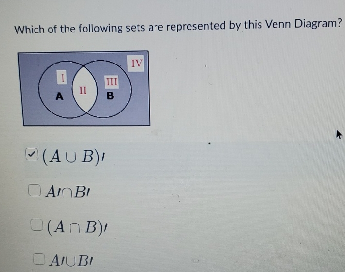 Solved Which of the following sets are represented by this | Chegg.com