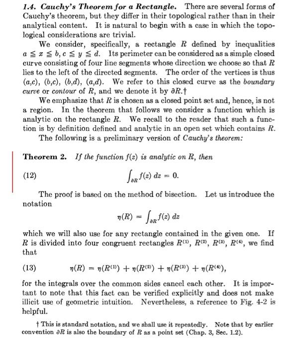 Solved Exercise 1. In the lecture, we have proved Cauchy's | Chegg.com