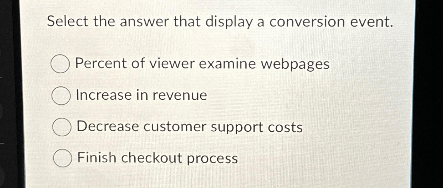 Solved Select the answer that display a conversion | Chegg.com
