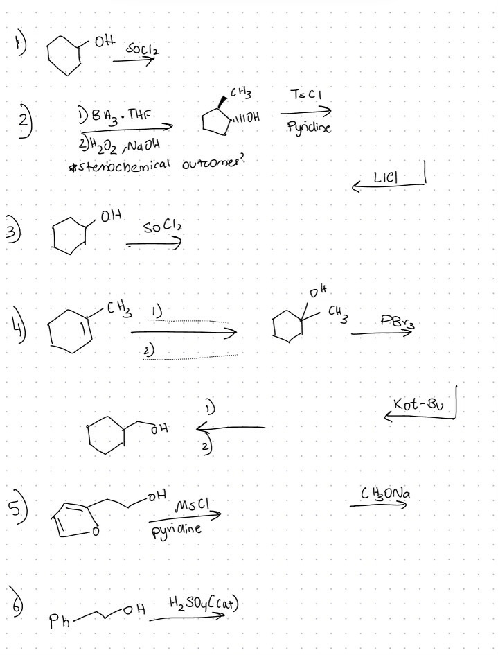 Solved Predict the stereochemical outcomes. | Chegg.com
