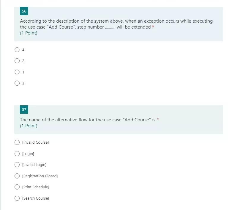 Solved Uml Midterm Examsecondsemester 2020 2021 Required 