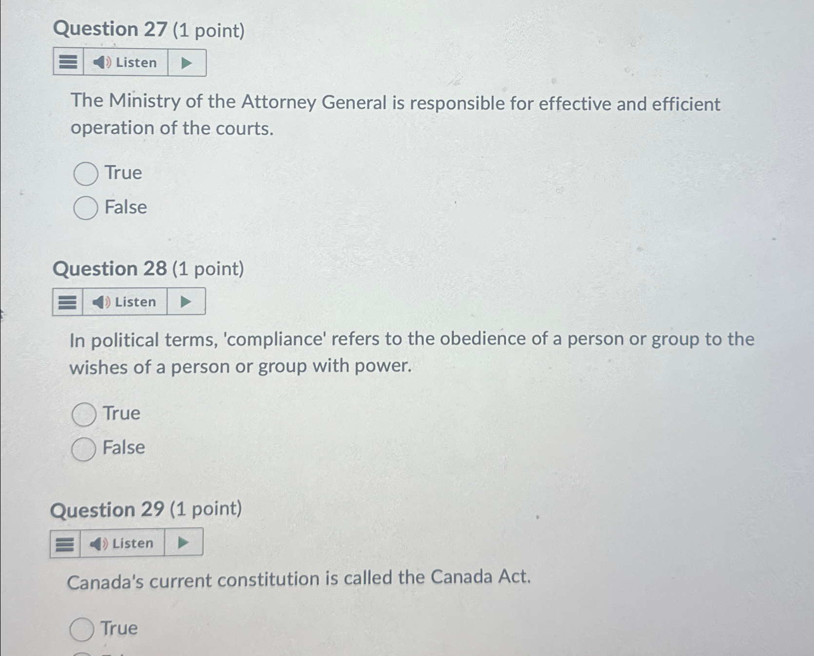 Solved Question 27 (1 point)ListenThe Ministry of the | Chegg.com Solved Question 27 (1 point)ListenThe Ministry of the | Chegg.com