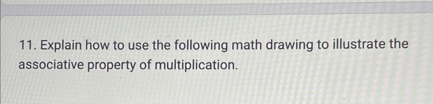 Explain how to use the following math drawing to | Chegg.com
