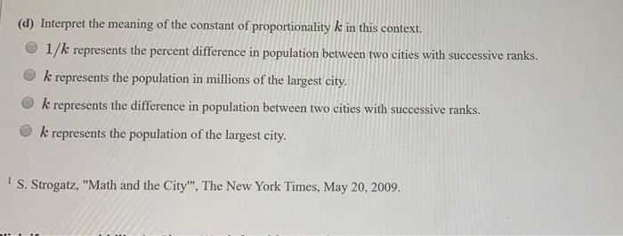 Zip's Law, developed by George Zipf in 1949, states | Chegg.com