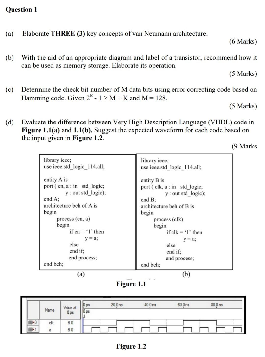 Solved Question 1 (a) Elaborate THREE (3) key concepts of | Chegg.com