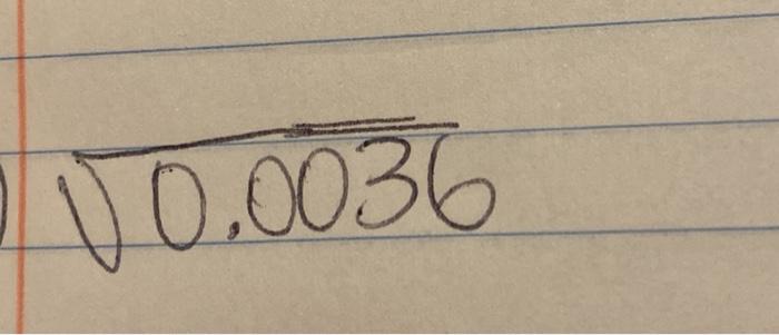 Solved 00.0036 | Chegg.com