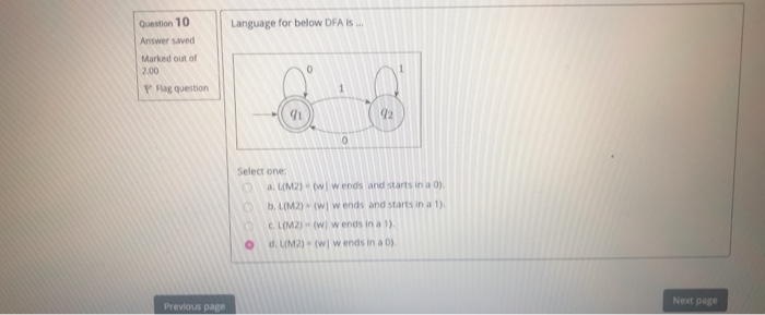 Solved 57 - Theory of Computation Sect.21) Question 1 Not | Chegg.com