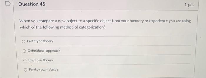 Solved When you compare a new object to a specific object | Chegg.com