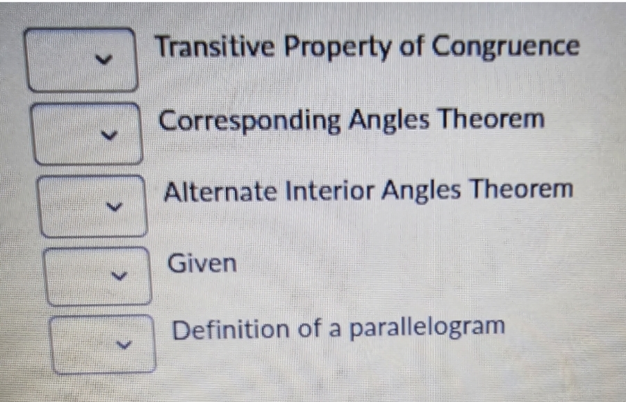 Given: ABCD is a parallelogramProve: ??CDB~??C=AB | Chegg.com