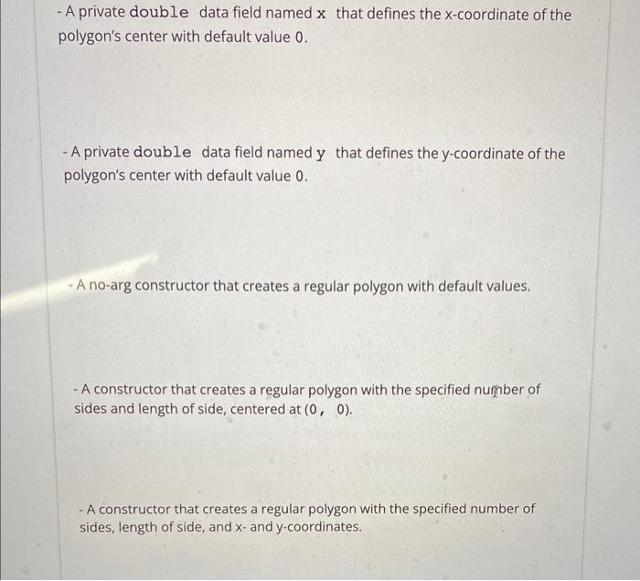 Solved (Geometry: n-sided regular polygon) In an n-sided | Chegg.com