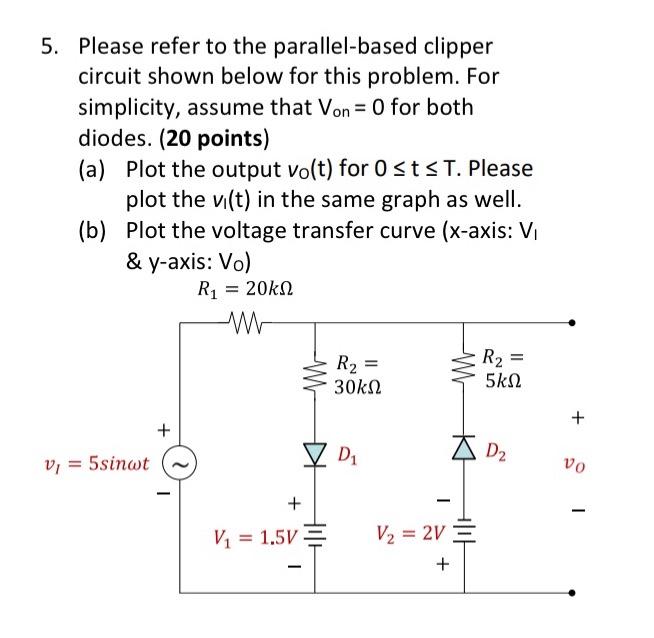 Parallel Clipper Circuit Diagram Parallel Clipper Parallel Clipper Circuit Diagram Parallel Clipper