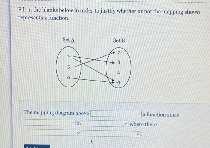 Solved Fill in the blanks below in order to justify whether | Chegg.com