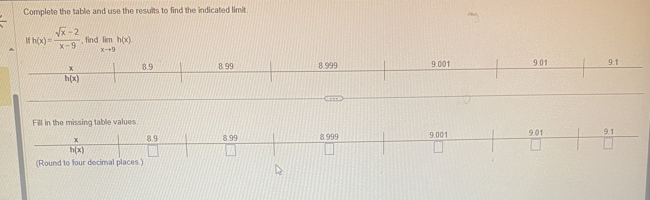 Solved Complete the table and use the results to find the | Chegg.com