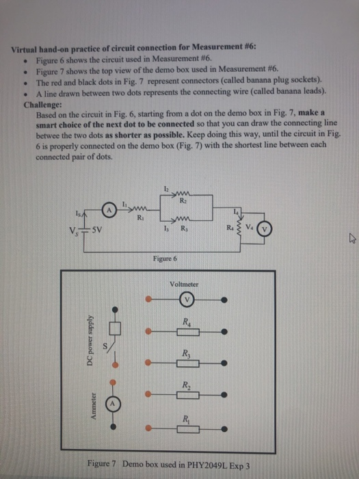 Solved Virtual hand-on practice of circuit connection for | Chegg.com