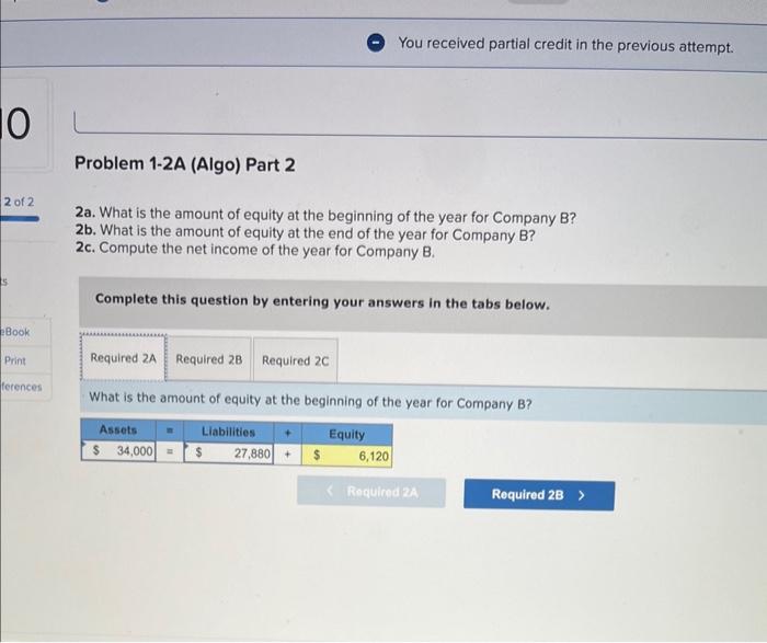 Solved Required information Problem 1-2A (Algo) Computing | Chegg.com Solved Required information Problem 1-2A (Algo) Computing | Chegg.com