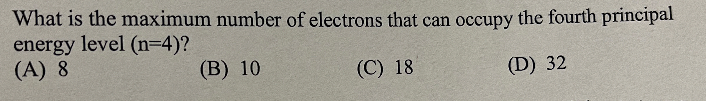 Solved What is the maximum number of electrons that can | Chegg.com