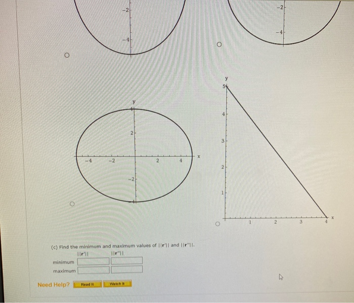 Solved A particle moves in the xy-plane along the curve | Chegg.com