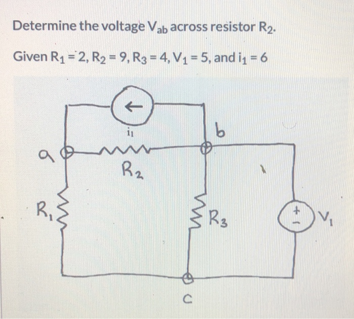 Solved Determine the voltage Vbd across resistor R2. Give R1 | Chegg.com