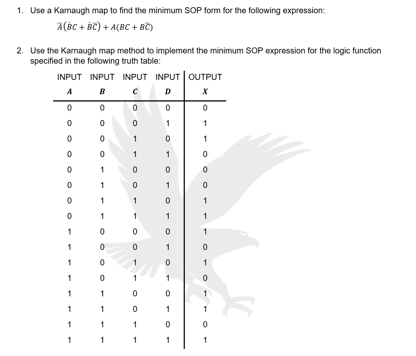 Solved Need help with two Digital Circuit Design questions. | Chegg.com